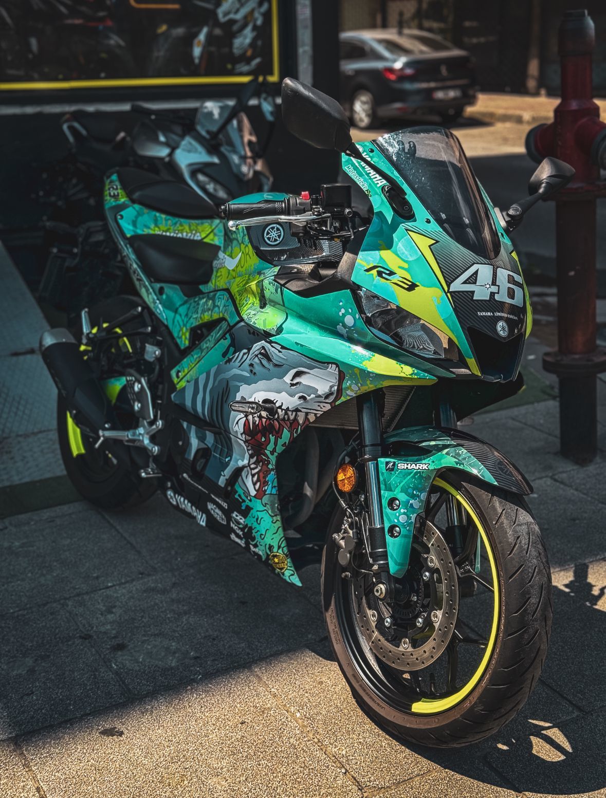 Yamaha R25 Sticker Kaplama | Özel Tasarımlar – MotoStickerr